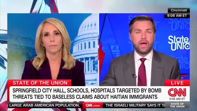 CNN’s Bash Spends the Entire 17-Minute Interview with J.D. Vance Asking ...