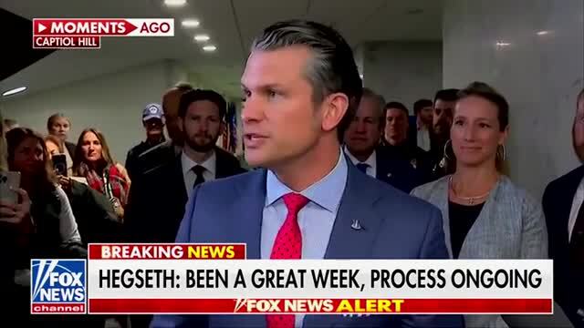 Hegseth: My Nomination ‘Will Not Be a Process Tried in the Media’ (clip ...